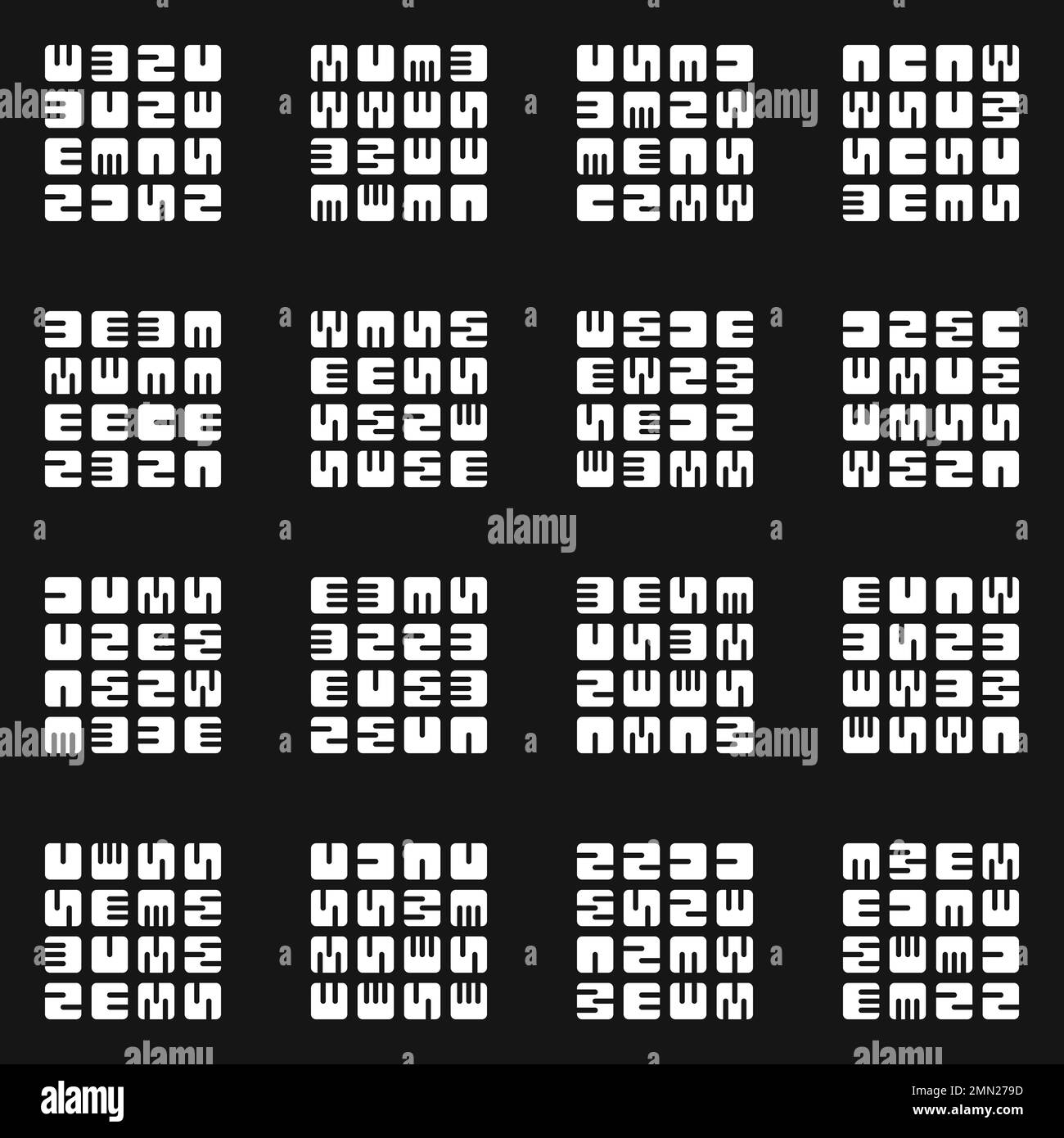 Asemic Glyph writing hieroglyph imitation generative illustration Stock ...