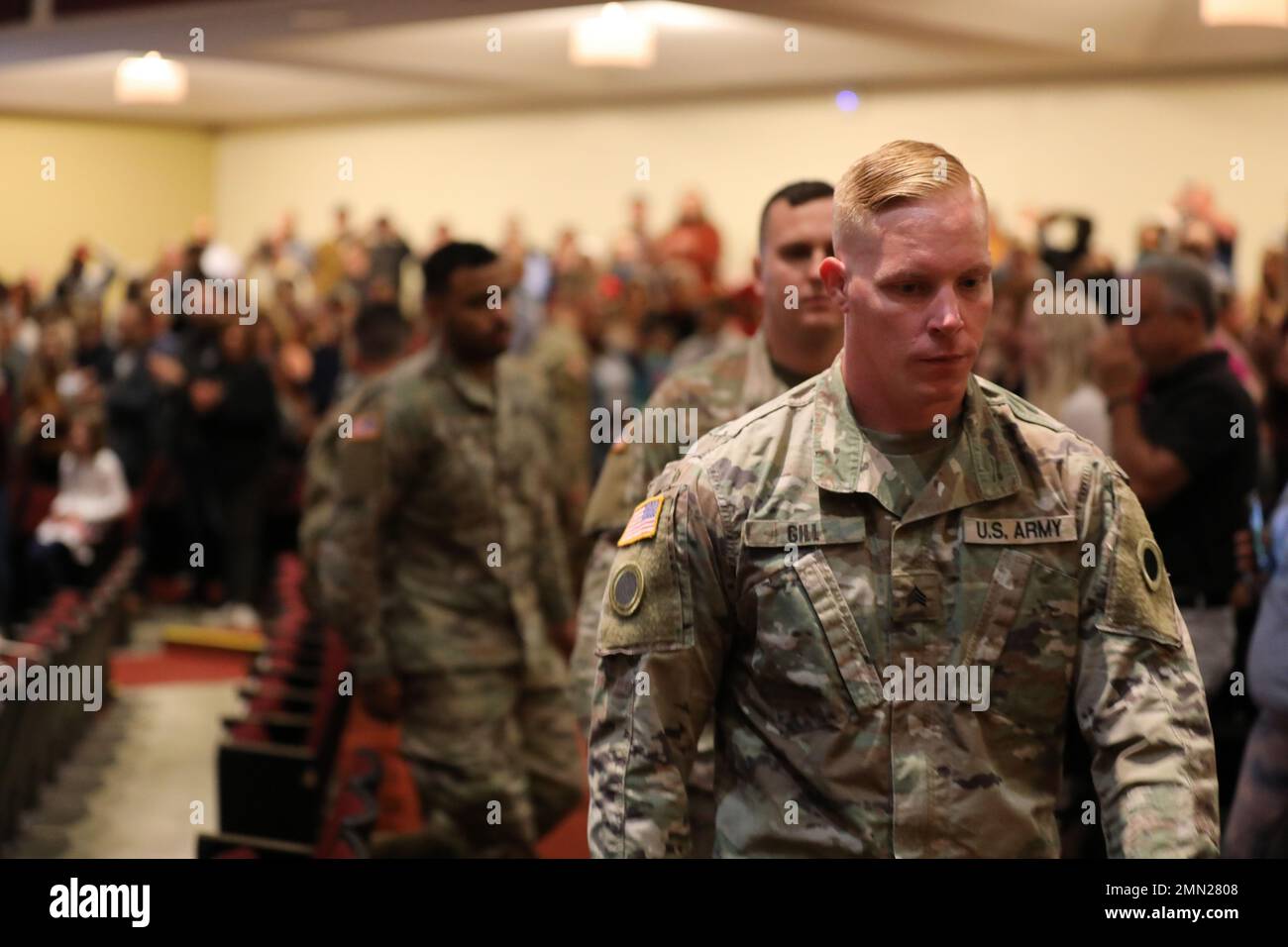 U.S. Army Sgt. Brandon Gill, Water Treatment Supervisor, Alpha Company ...