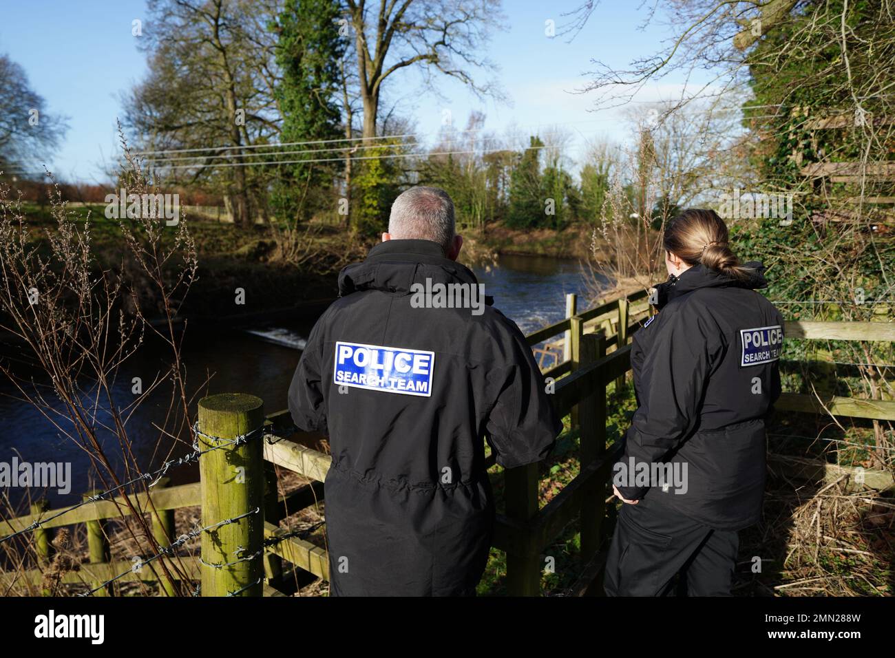 Officers from Lancashire Police searching for missing woman Nicola ...
