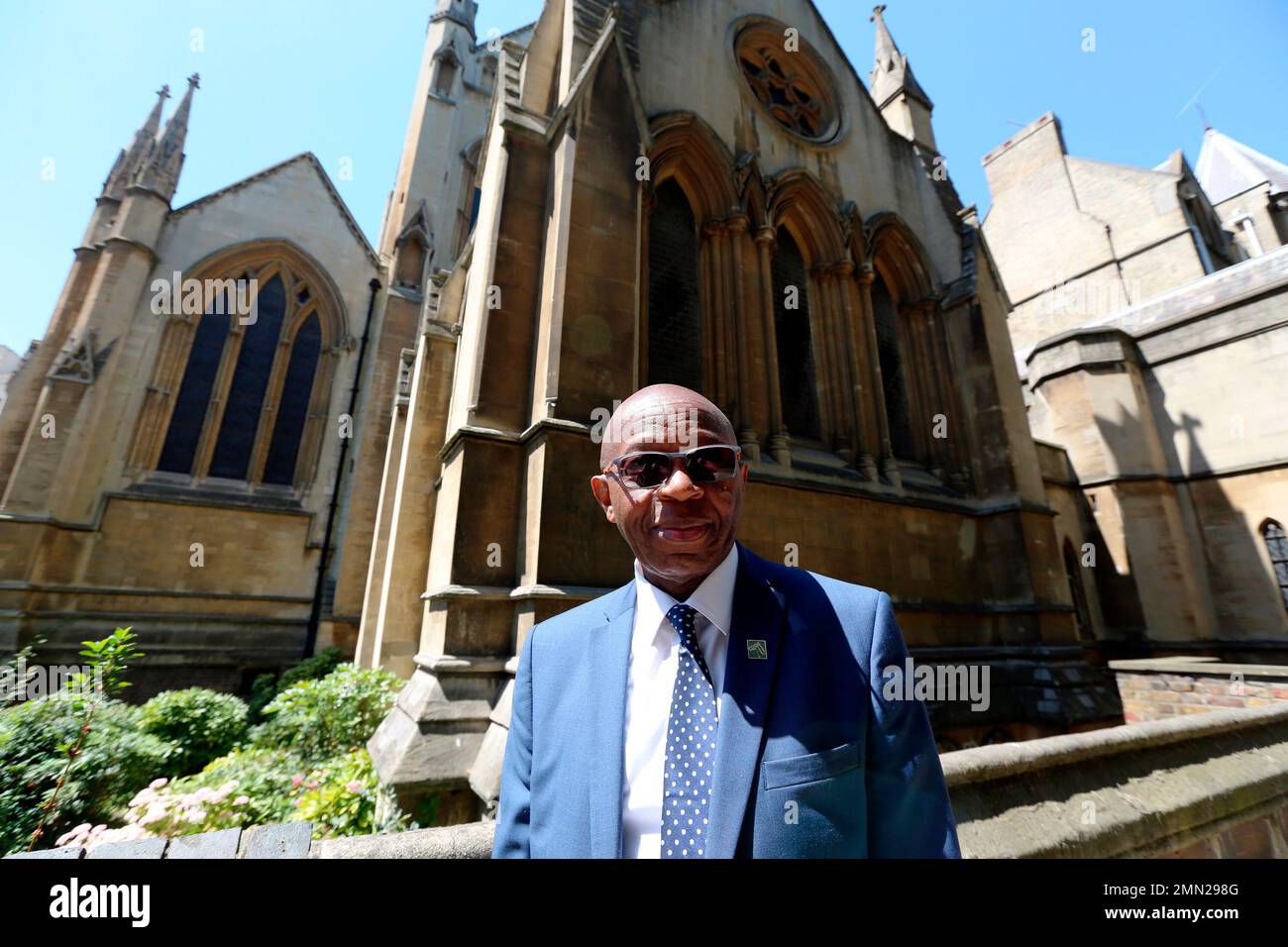 In this photo taken on Wednesday June 27, 2018, Pentecostal Bishop Dr ...