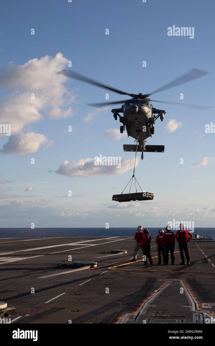 An MH-60S Nighthawk attached to the "Tridents" of Helicopter Sea Combat ...