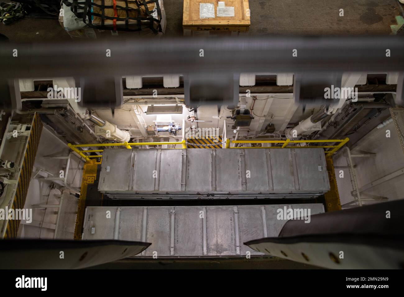 Sailors assigned to the first-in-class aircraft carrier USS Gerald R ...