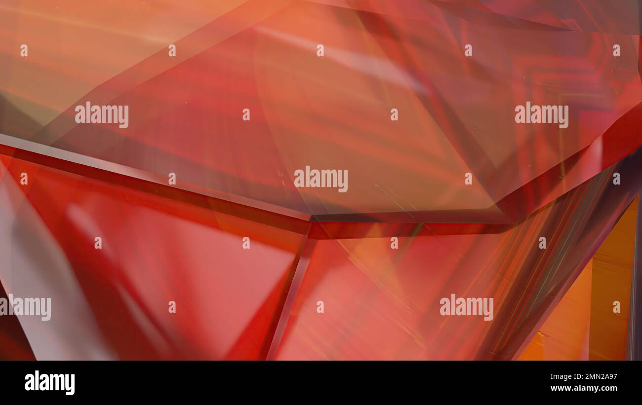 Red, orange, rocky, angular, deformed Abstract, dramatic, passionate ...