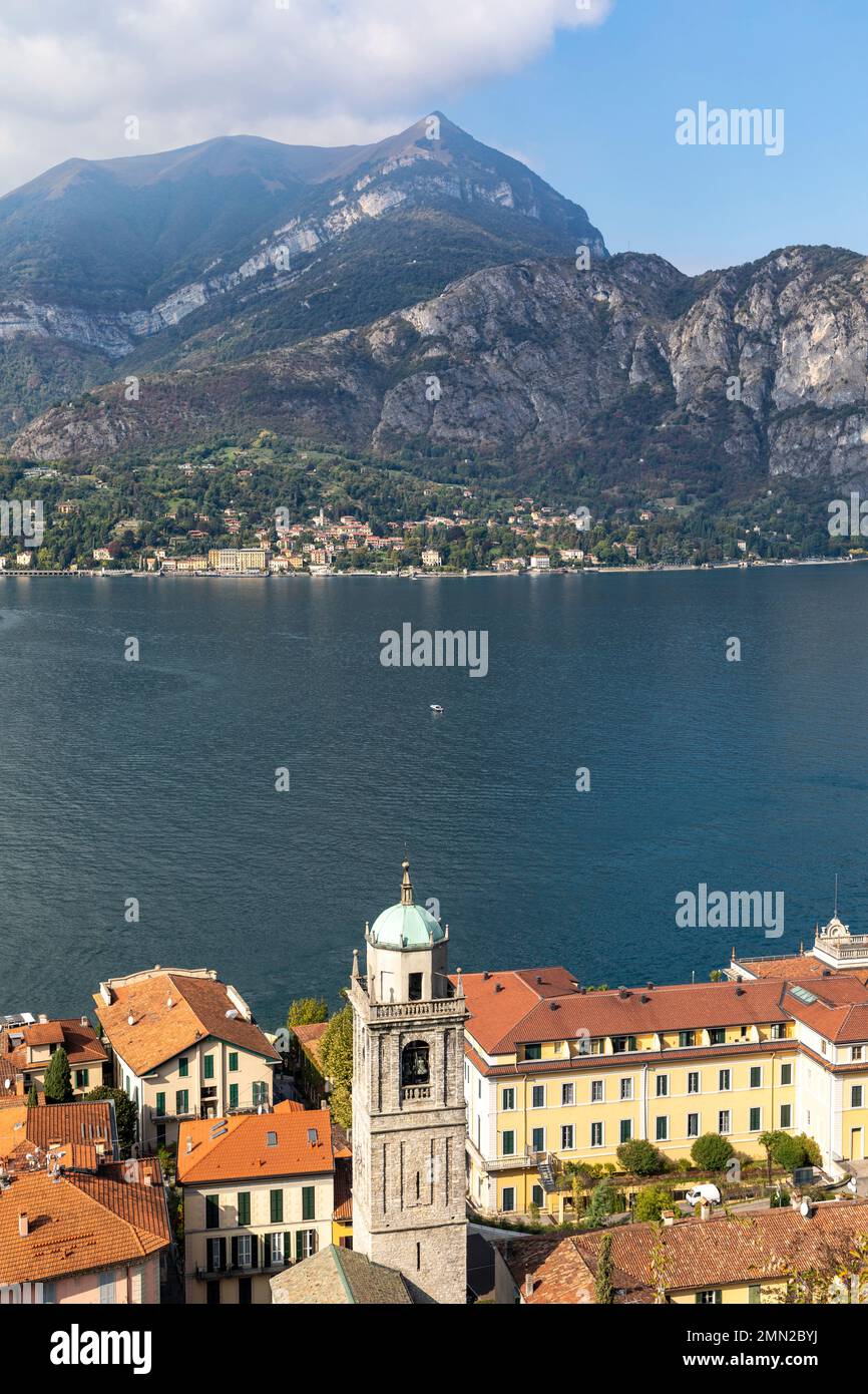 View from bellagio across lake como hi-res stock photography and images ...