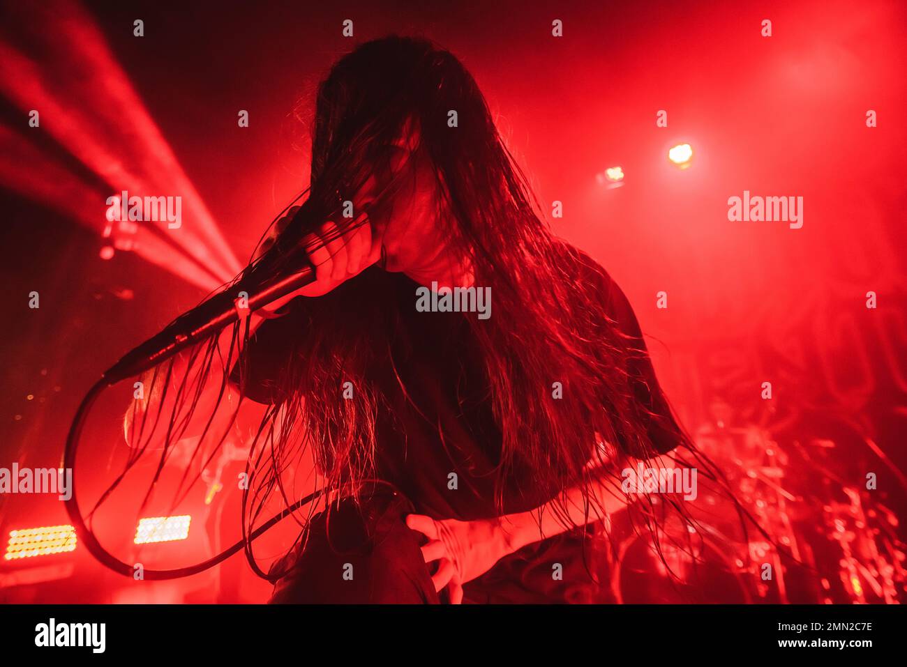 Copenhagen, Denmark. 29th, January 2023. The American deathcore band ...