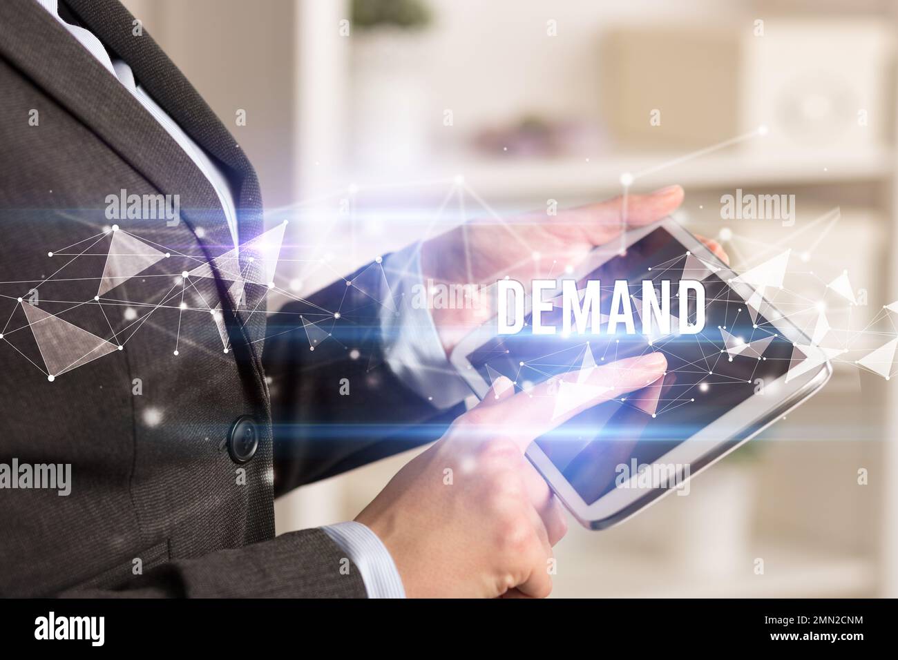 Close up hands using tablet Stock Photo - Alamy