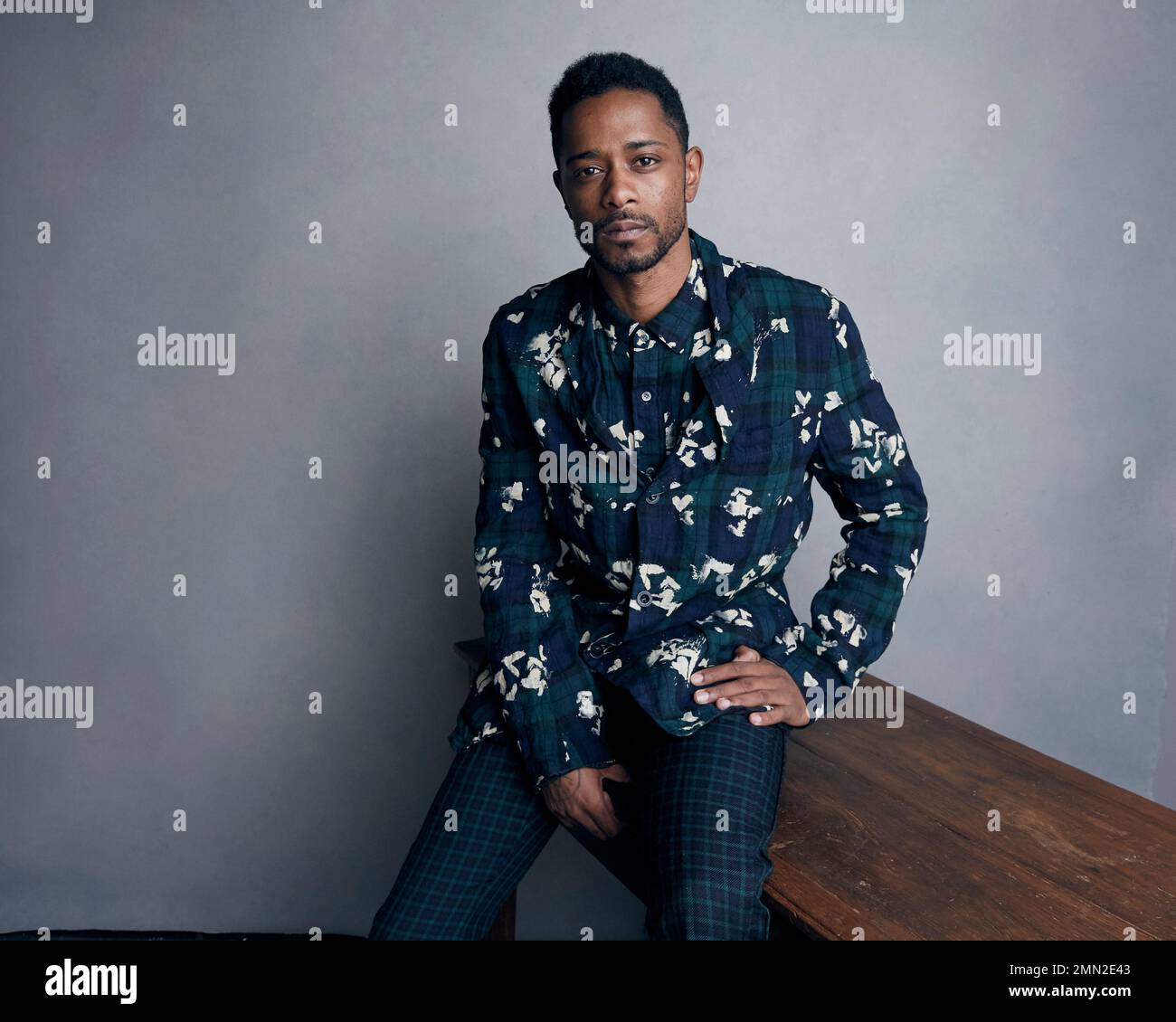 FILE - In this Jan. 21, 2018 file photo, actor Lakeith Stanfield poses ...