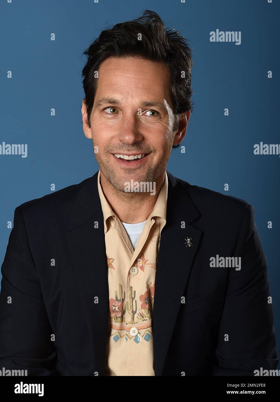 Actor Paul Rudd poses for a portrait during press day for "Ant-Man and ...
