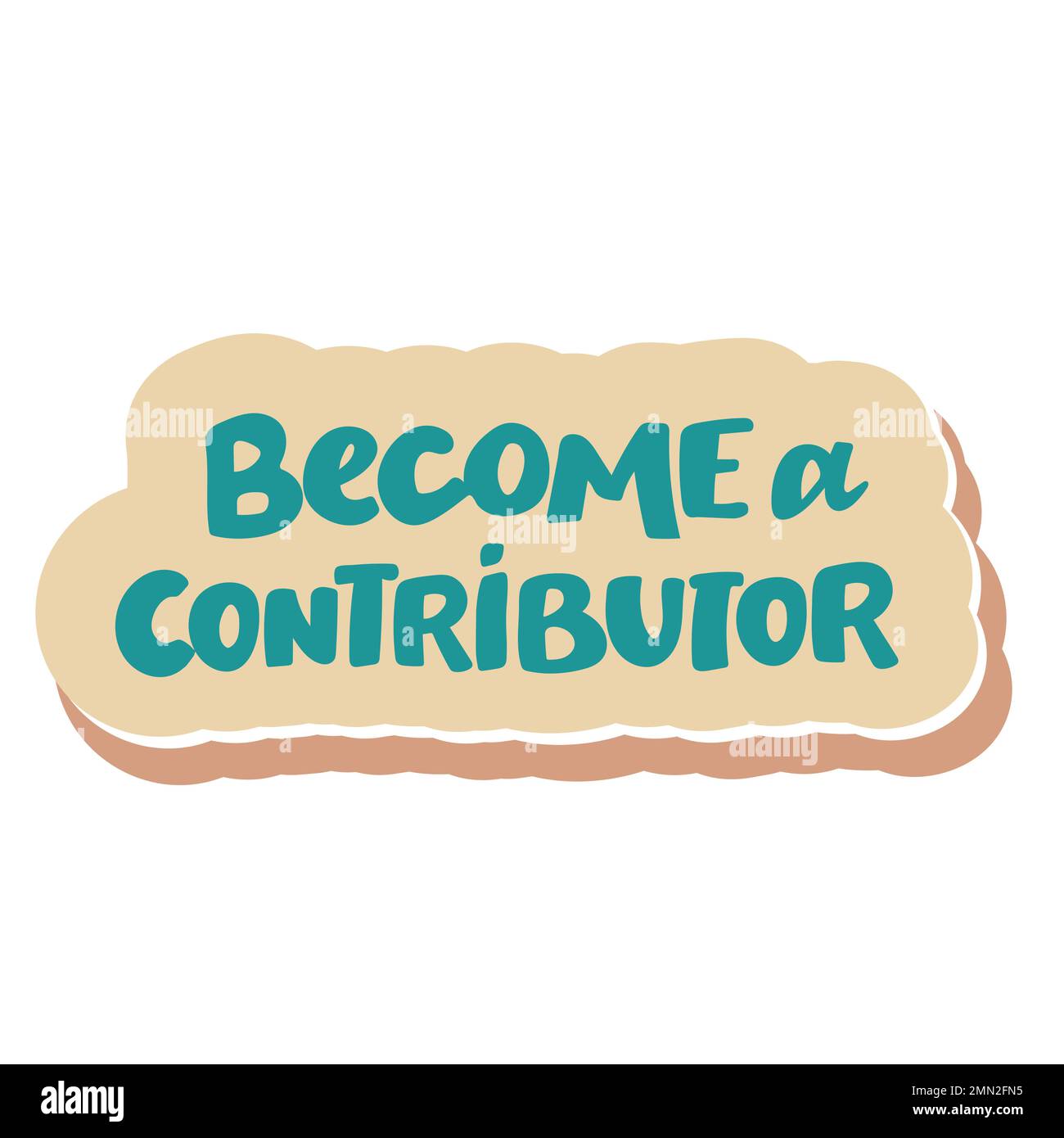 Become a contributor written with golden color. Become a contributor ...