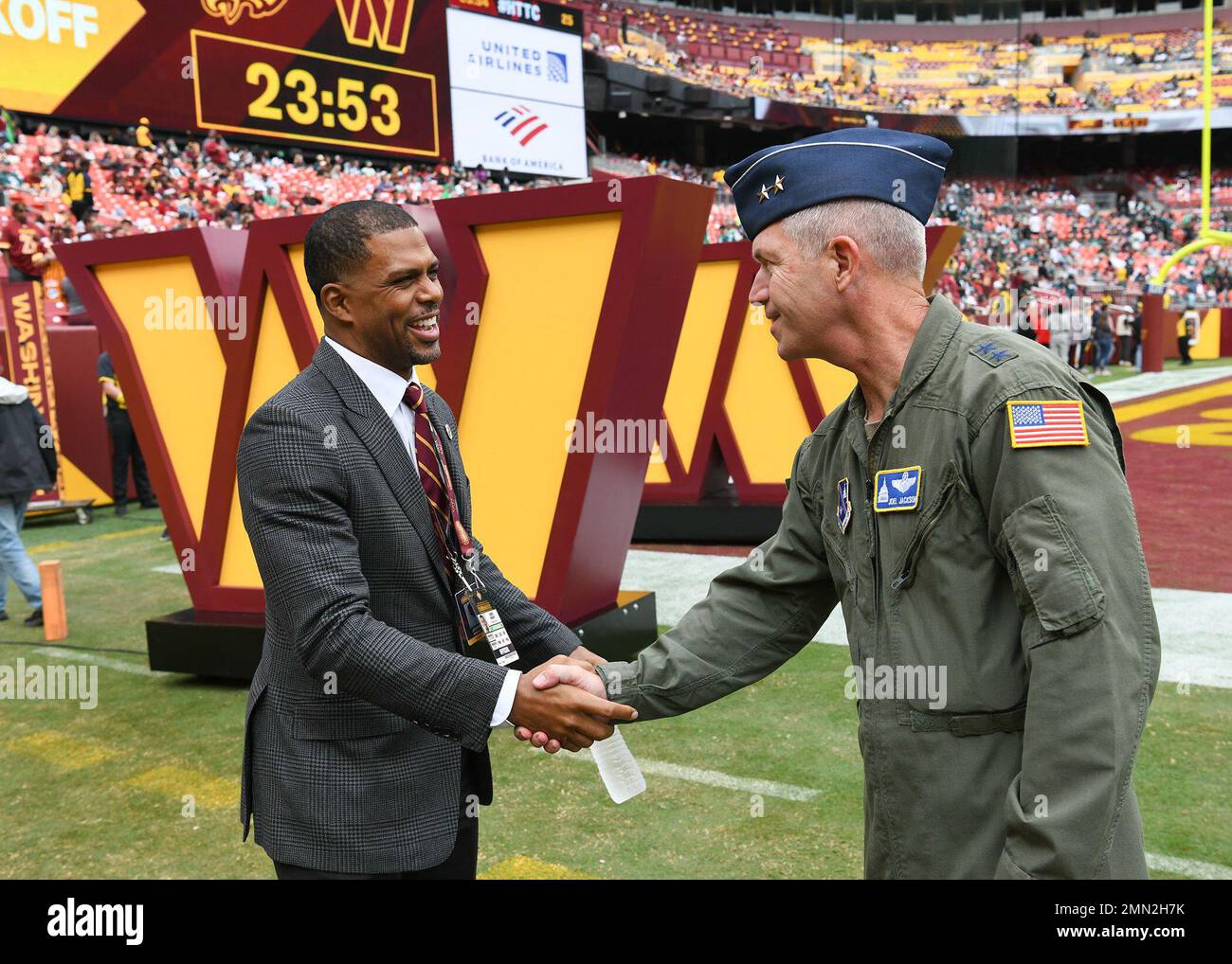 Major Gen. Joel Jackson, Air Force District of Washington commander ...