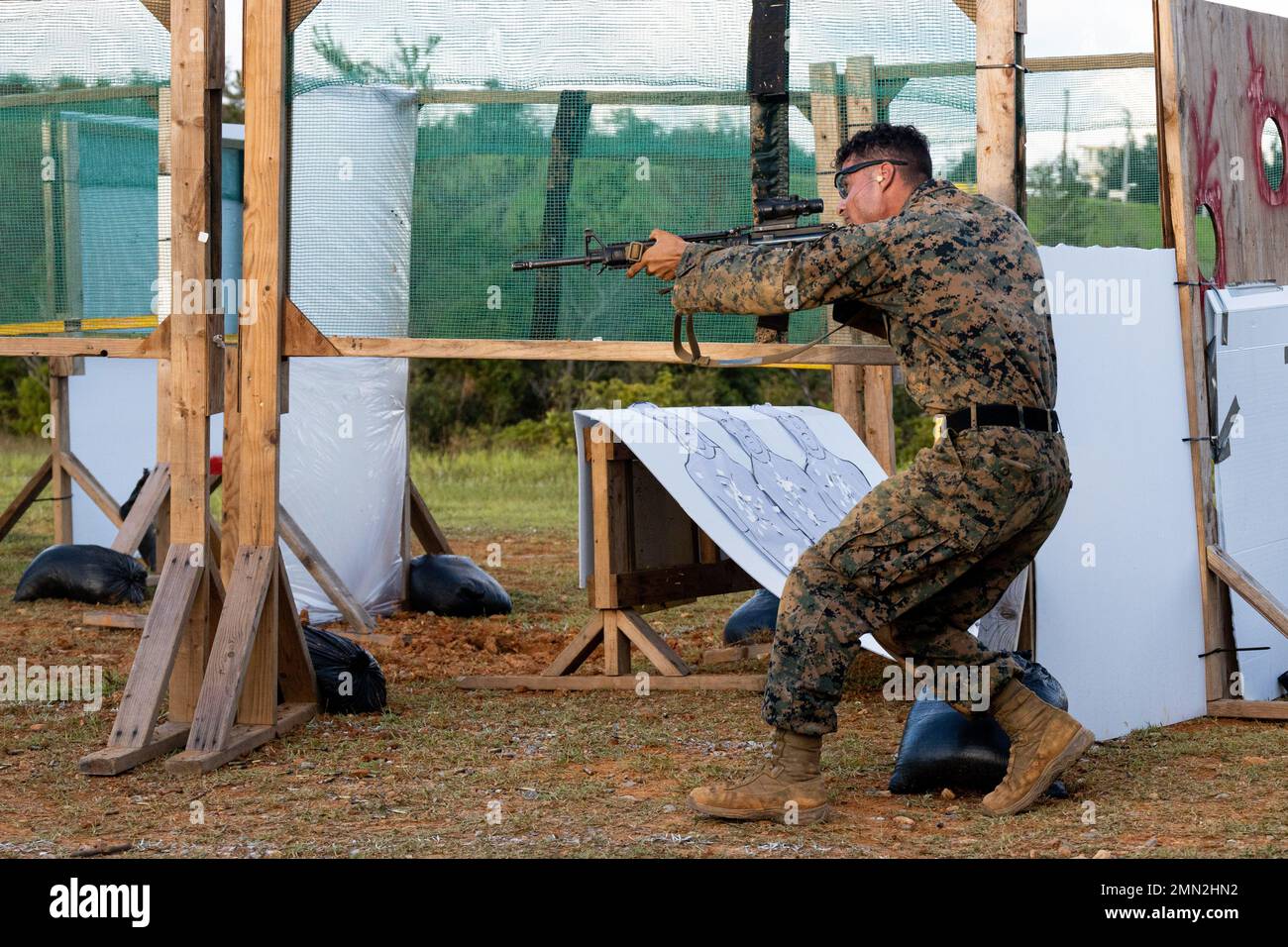 U.S. Marine Corps Lance Cpl. David Mercier, an automotive maintenance ...