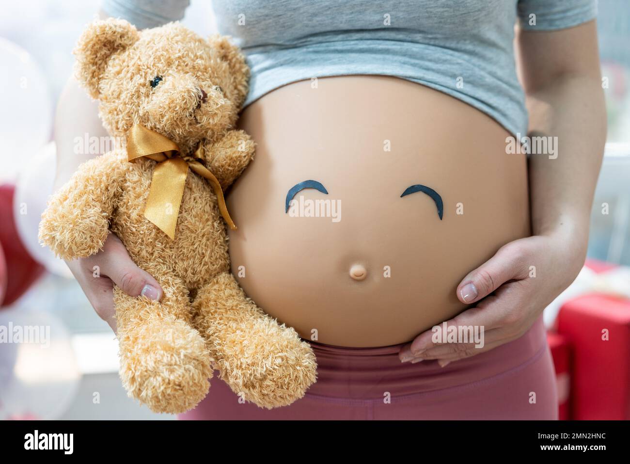 Pregnant women happy Stock Photo - Alamy