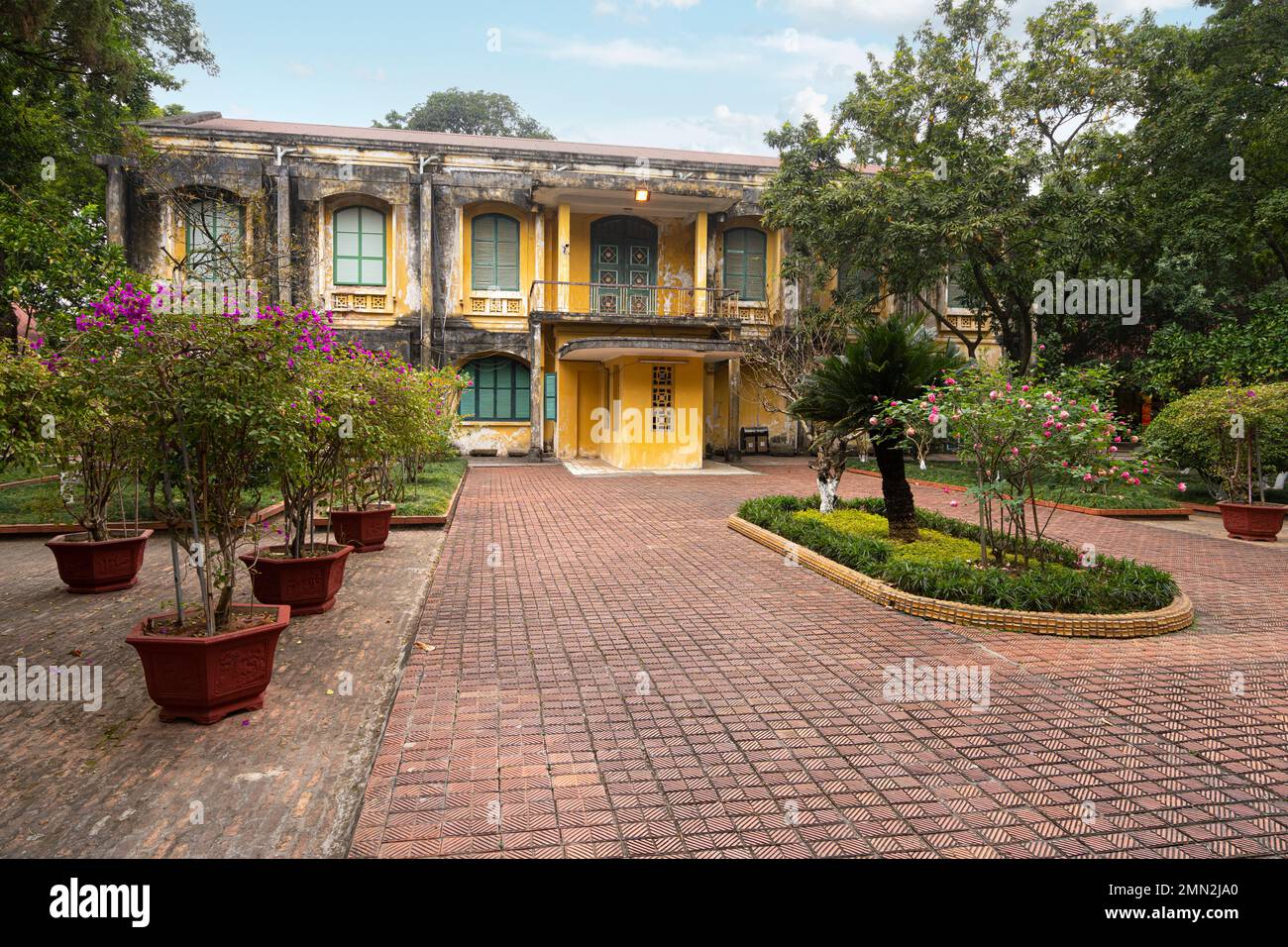 Hanoi, Vietnam, January 2023. General Command Headquarters Bunker ...