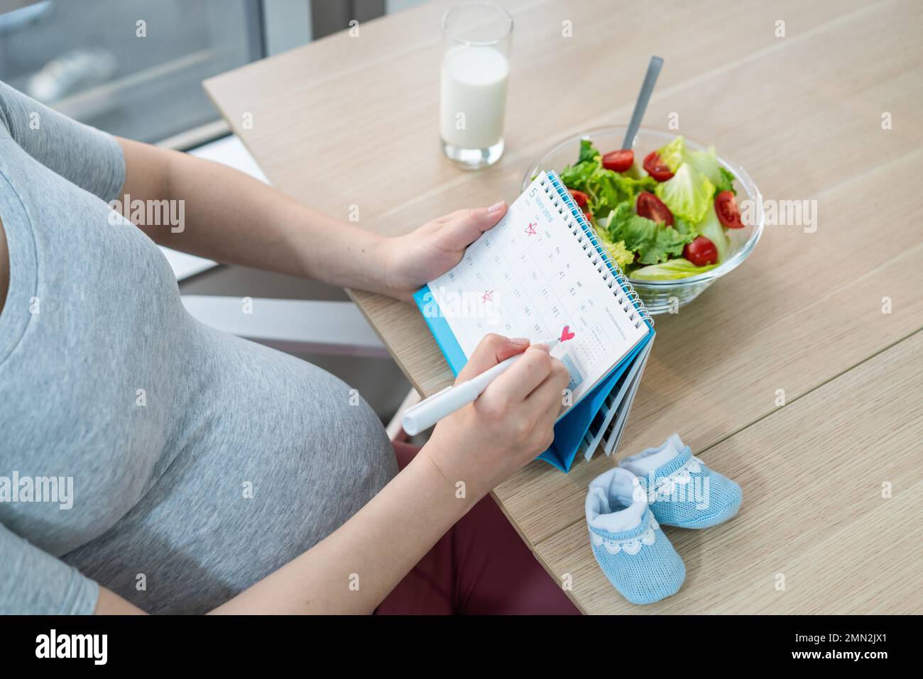 Pregnant women happy Stock Photo - Alamy