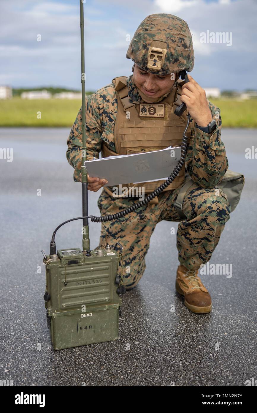 U.S. Marine Corps Sgt. Antonio Ramirez, a combat engineer with Marine ...