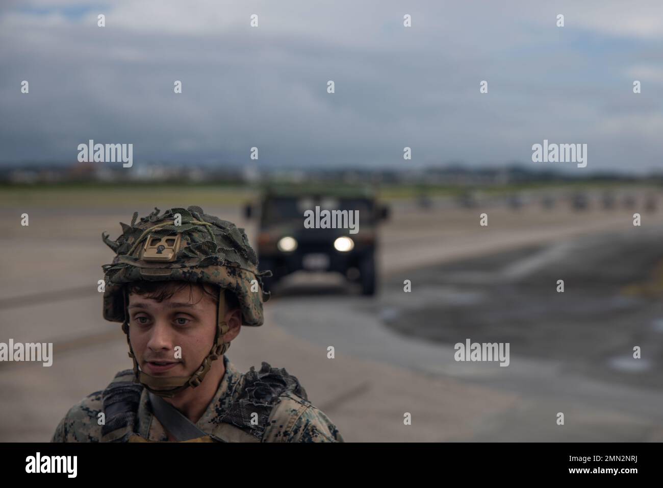 U.S. Marine Corps Cpl. Drake Whobrey, a combat engineer with Marine ...