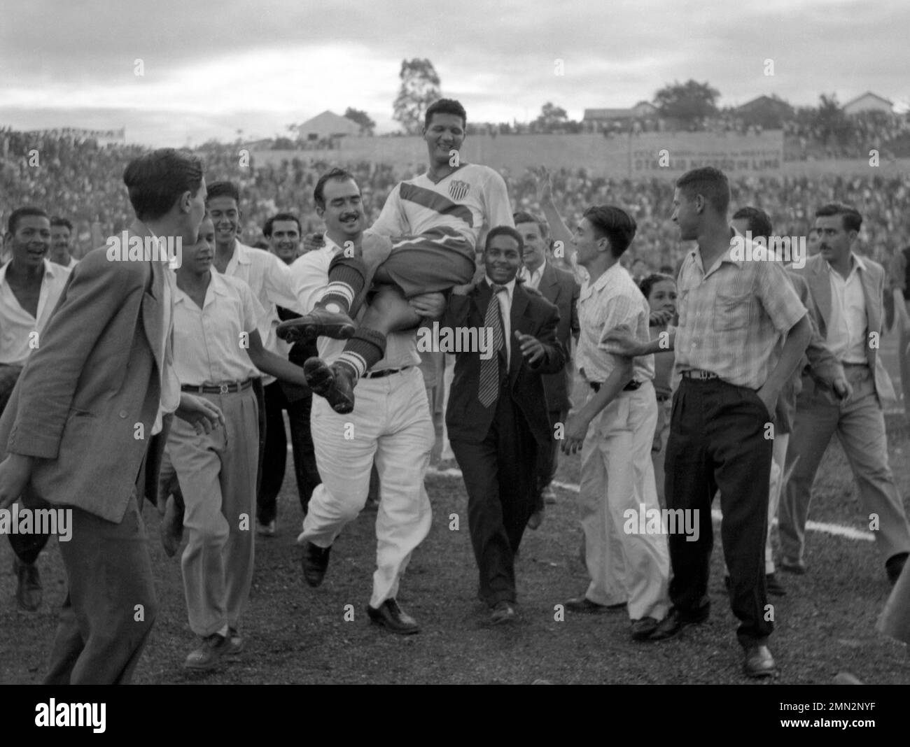 FILE - In this June 28, 1950 file photo, U.S. center forward Joe ...