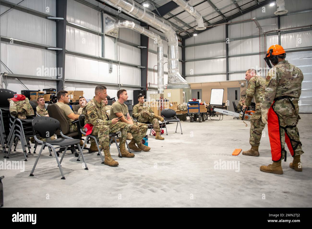 U.S. Air Force Tech Sgt. Chris Linton, a 202nd Rapid Engineer ...