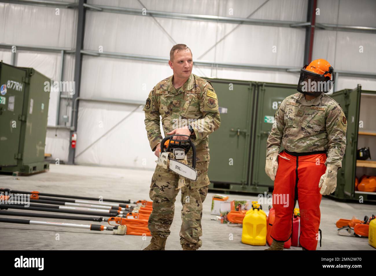 U.S. Air Force Tech Sgt. Chris Linton, a 202nd Rapid Engineer ...
