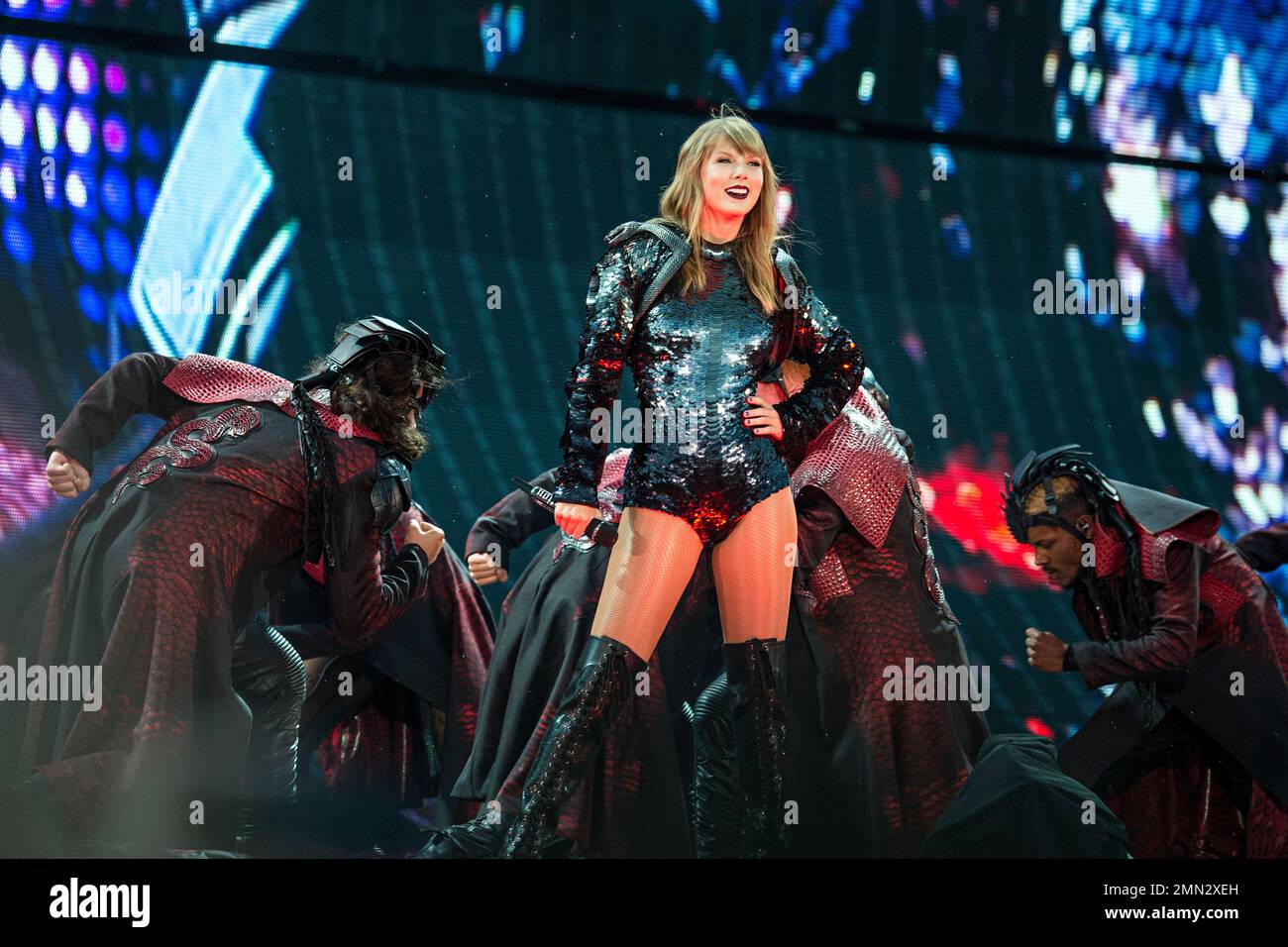 Taylor Swift Performs During Taylor Swifts Reputation Stadium Tour