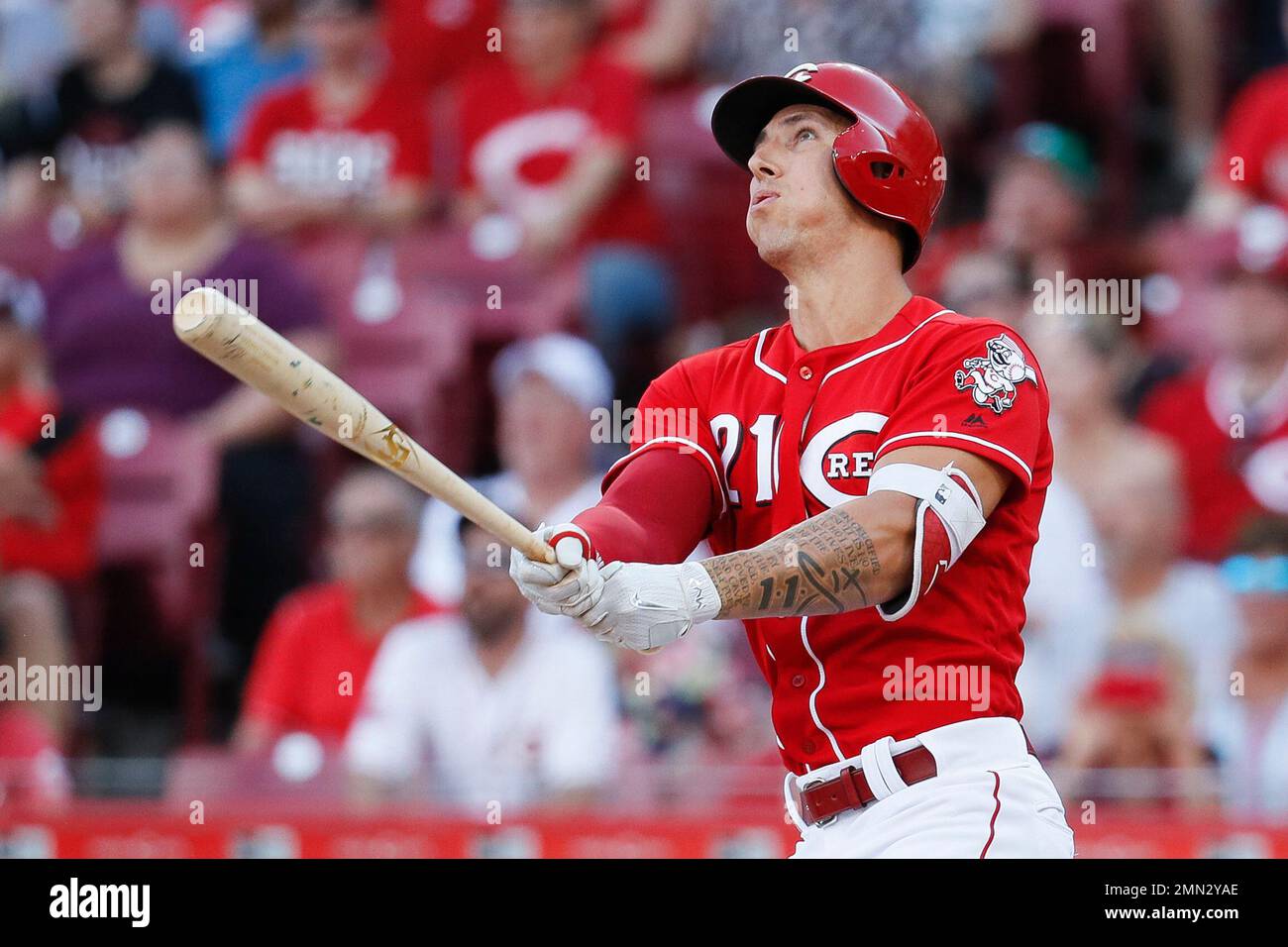 Cincinnati Reds' Michael Lorenzen hits a grand slam off Milwaukee ...