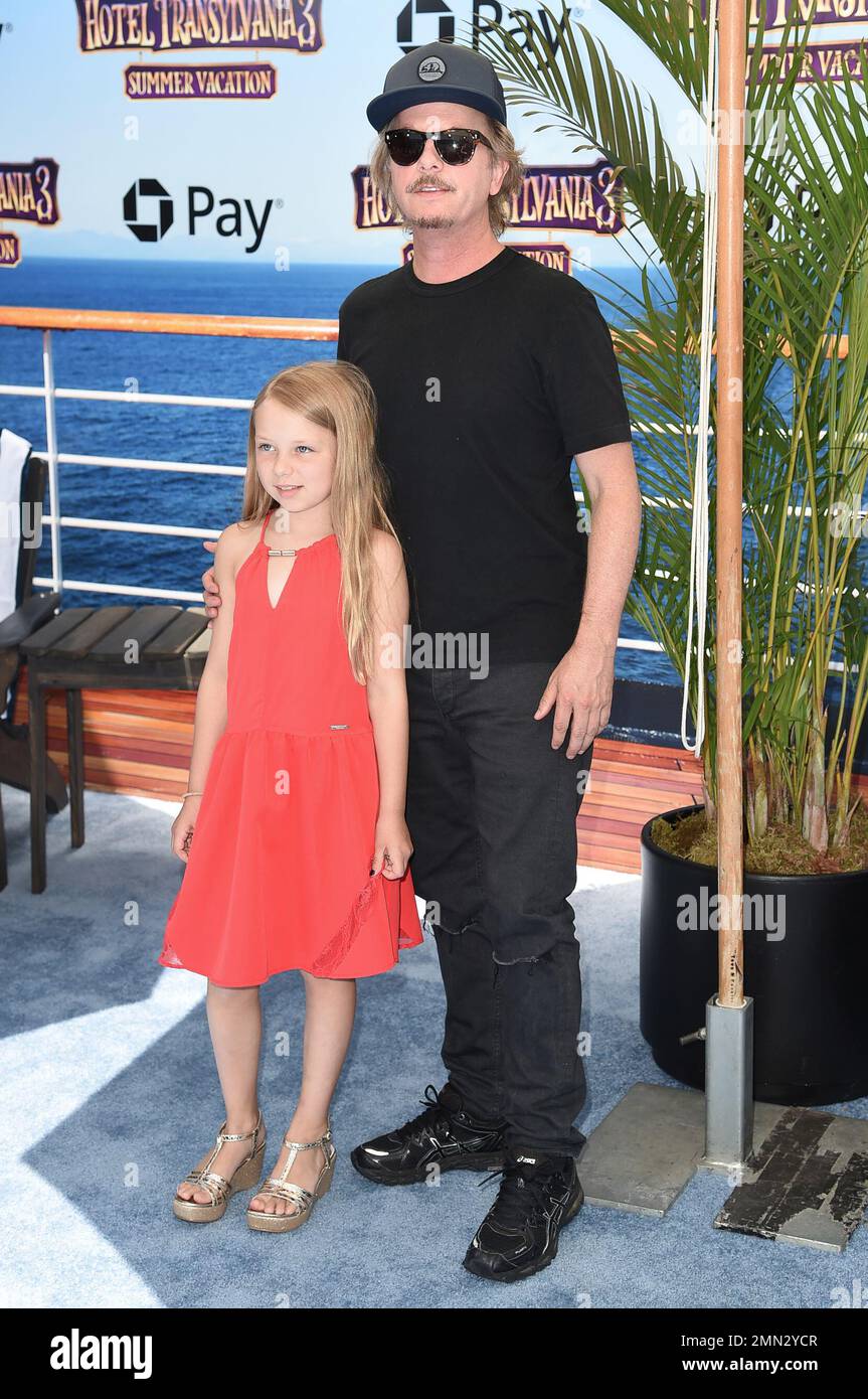 Harper Spade, left, and David Spade attend the LA Premiere of "Hotel ...