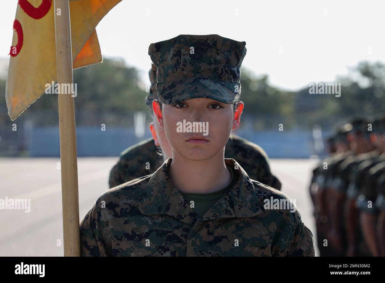 Recruits from India company, 2nd Recruit Training Battalion ...