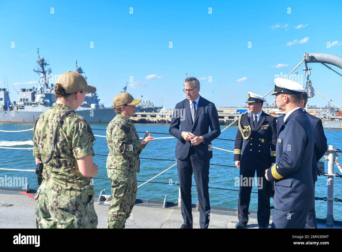 220927-N-OW182-0419. Norfolk, Va. (Sep. 26, 2022) - Captain Megan ...