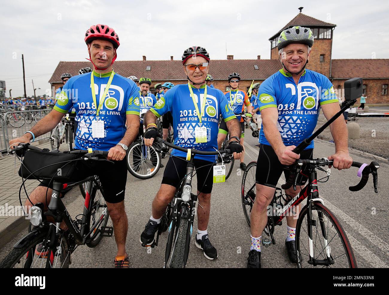 Three-time Tour de France winner Greg LeMond, right, Marcel Zielinski ...