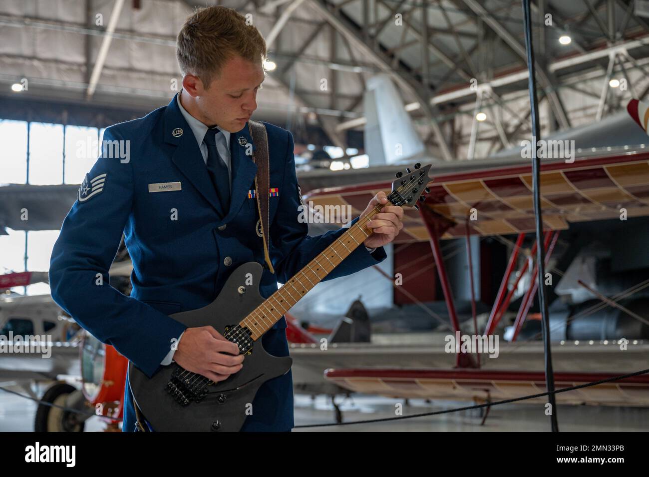 Staff Sgt. Jacob Hames, an Intel Analyst with the 566th Intelligence ...