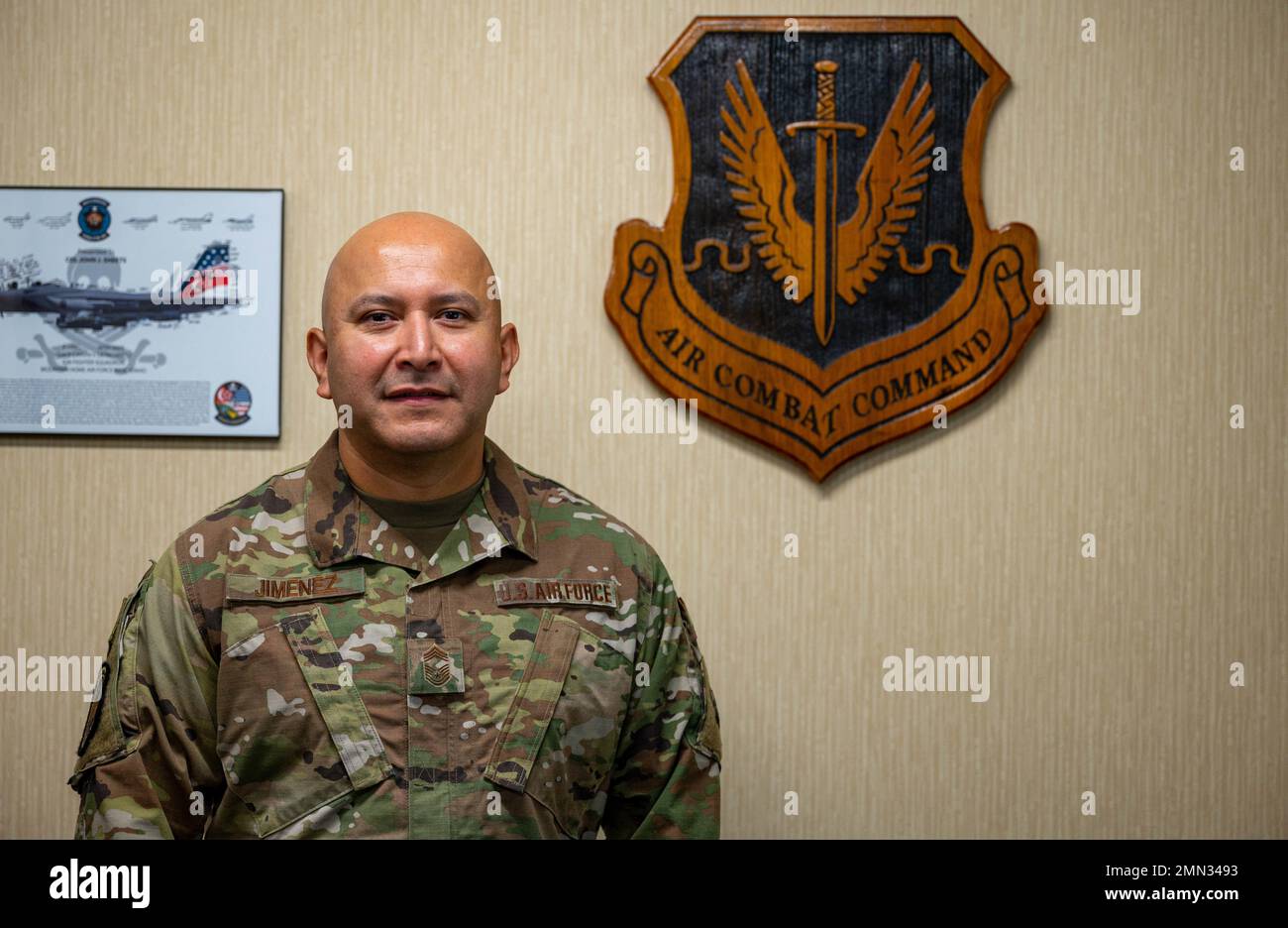 JOINT BASE LANGLEY-EUSTIS, Va. – U.S. Air Force Chief Master Sgt. Pedro ...