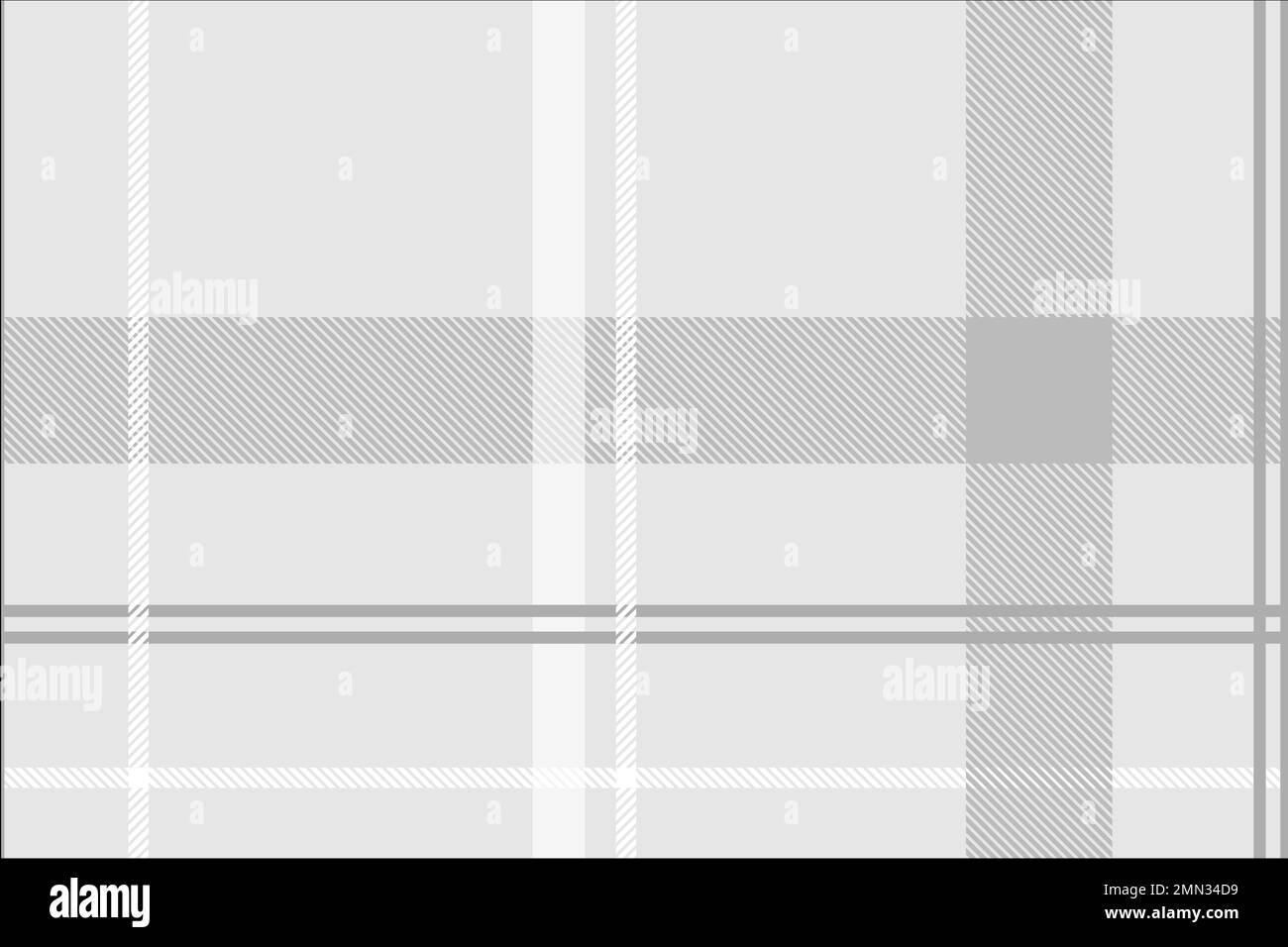 Seamless plaid background, gray checkered pattern design vector Stock ...