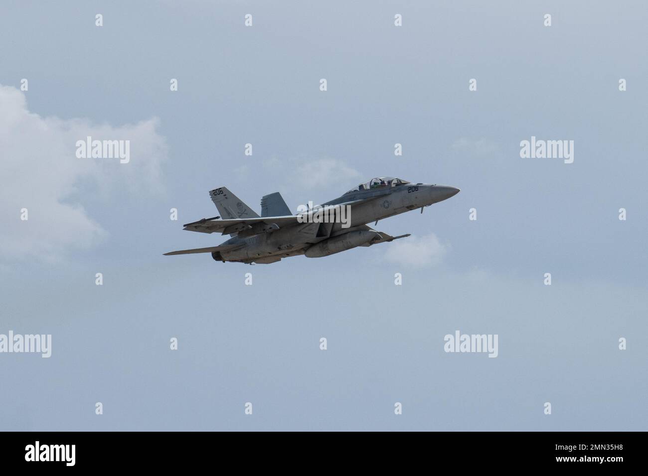 A U.S. Navy F/A-18 Super Hornet aircraft takes-off during Tactical ...