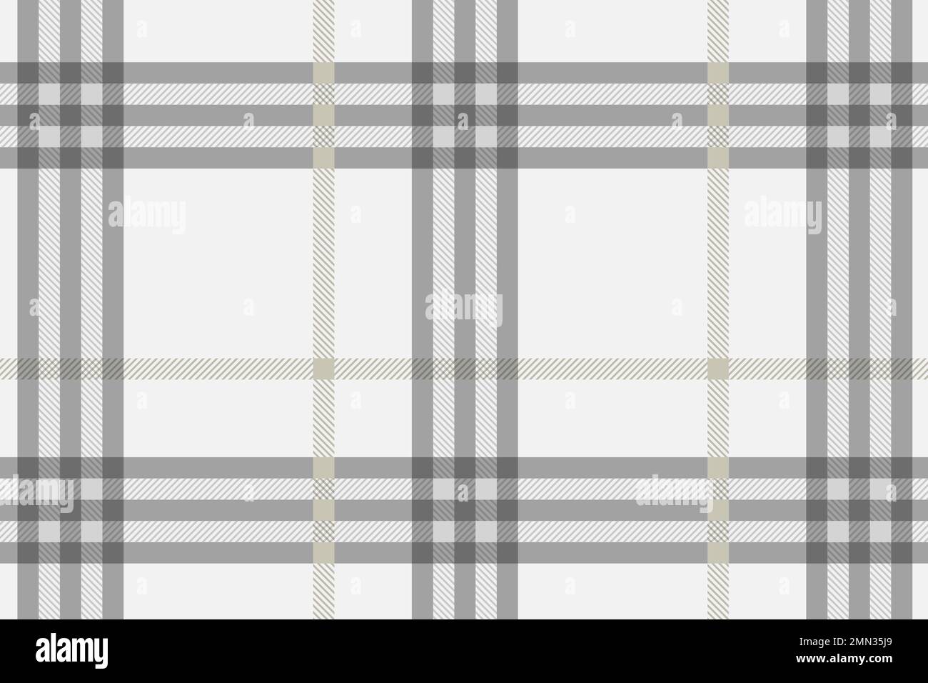 Seamless plaid background, beige checkered pattern design vector Stock ...