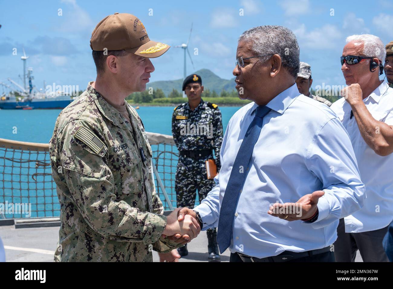 220926-A-YK067-3009 VICTORIA, Seychelles (September 26, 2022) – Vice ...