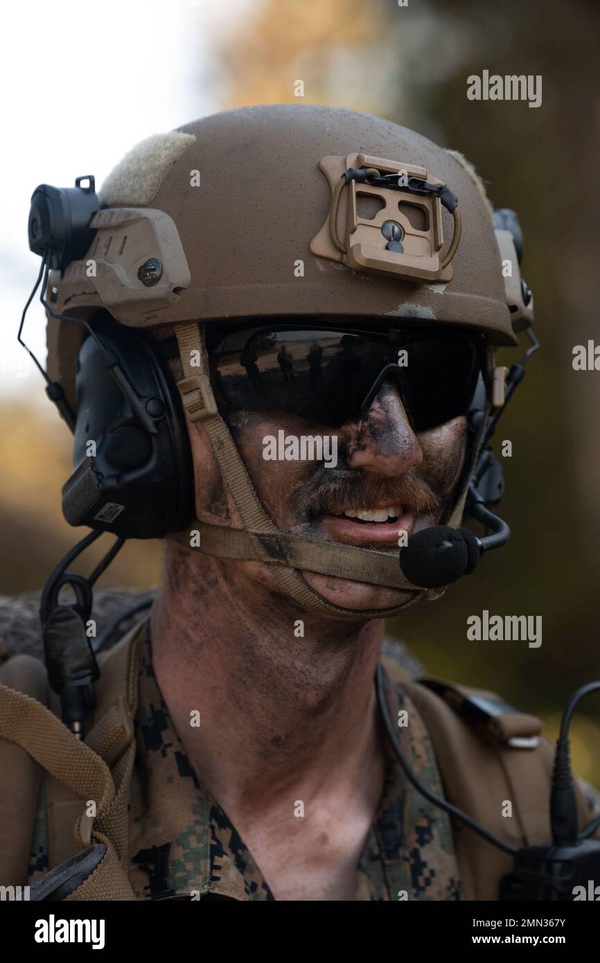 U.S. Marine Corps Cpl. John Cox, a Cape Coral, Florida, native and a ...