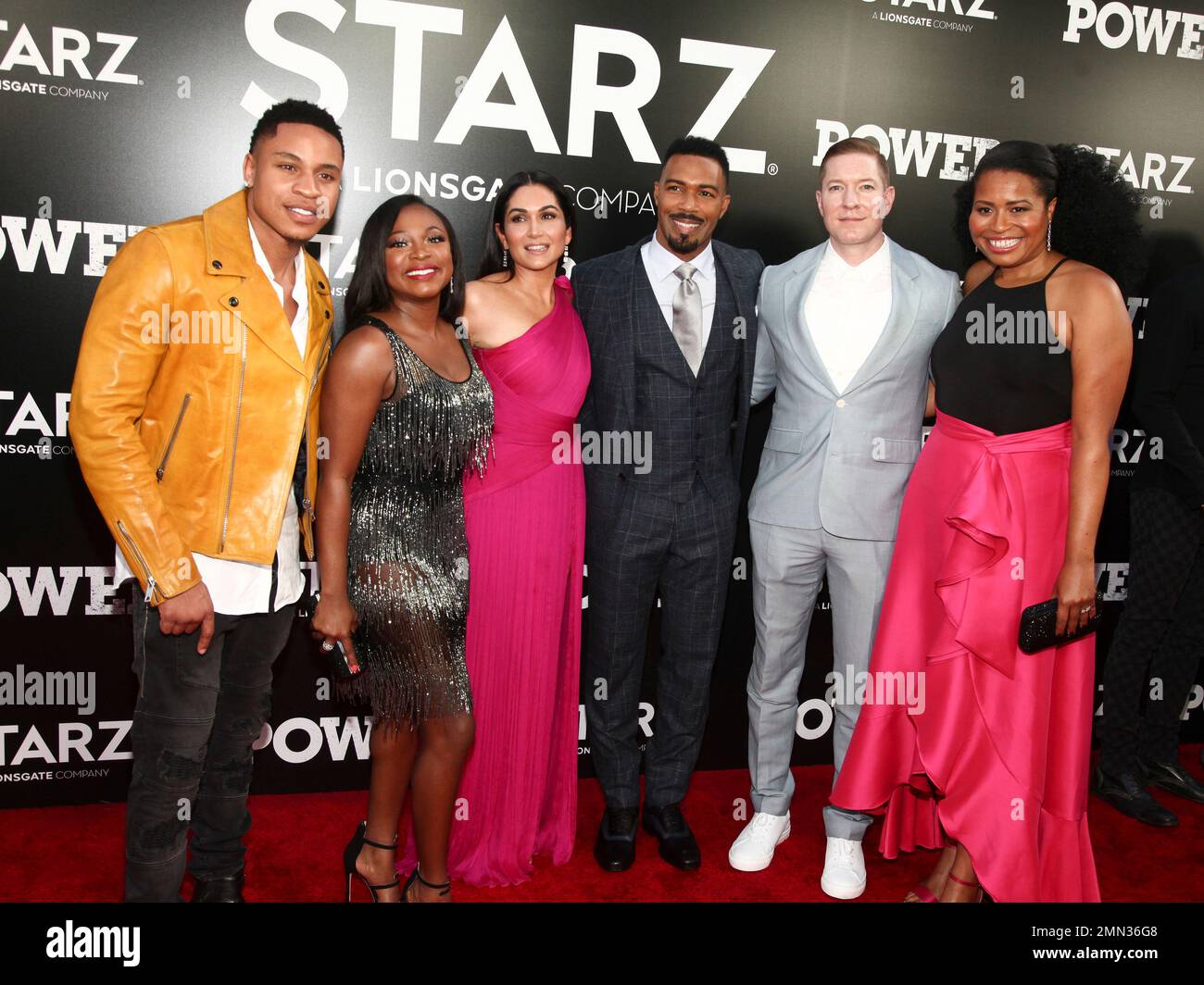 Rotimi Akinosho, from left, Naturi Naughton, Lela Loren, Omari Hardwick ...