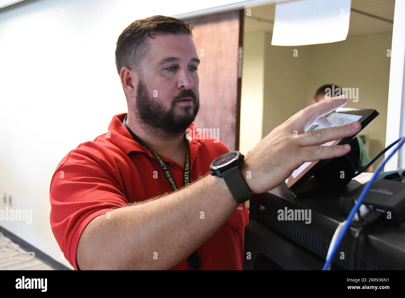 Travis Barnett, an ENGlink support specialist from the Jacksonville ...