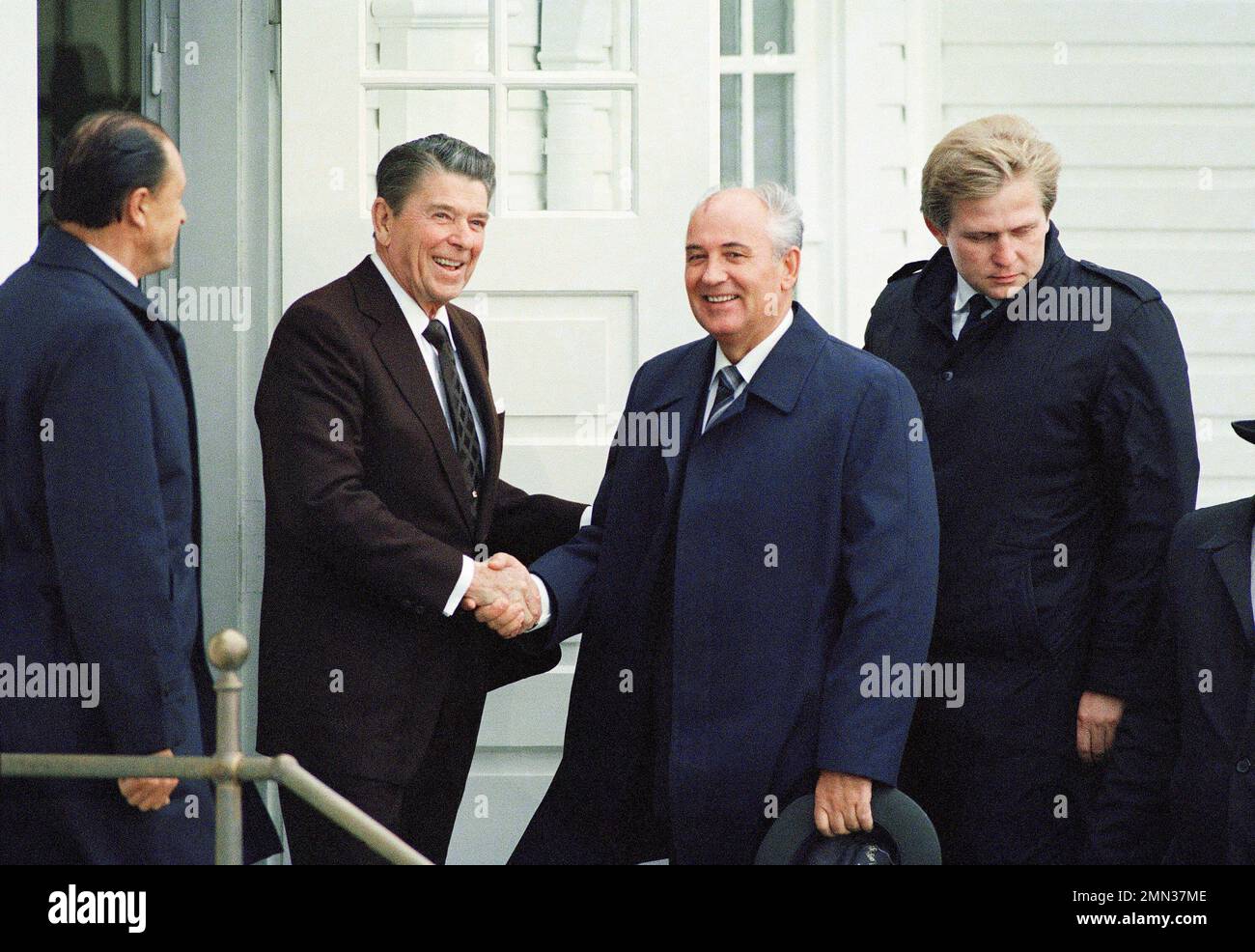FILE - In this Oct. 11, 1986, file photo, President Ronald Reagan ...