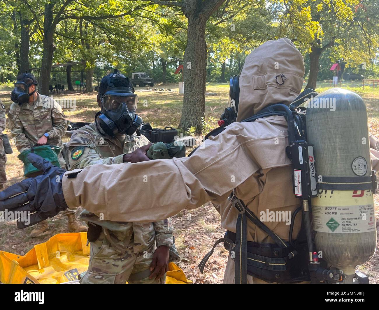 Pfc. Olanrewaju Olabode, a Chemical, Biological, Radiological, and ...