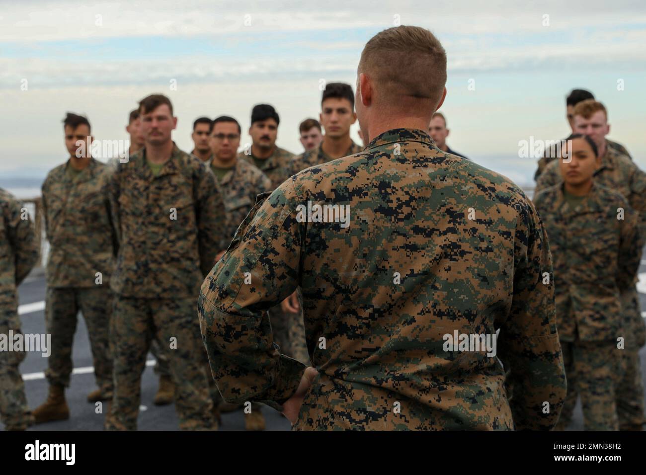 U.S. Marines Corps Chief Warrant Officer 2 Phillip Griffith, a mobility ...