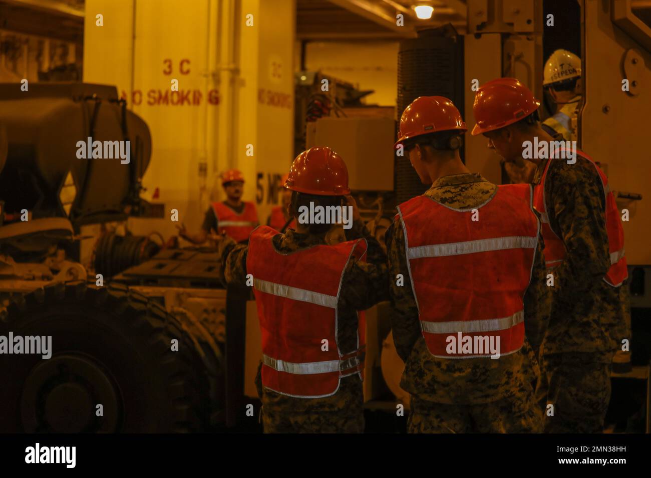 U.S. Marines with Combat Logistics Regiment 37, 3rd Marine Logistics ...