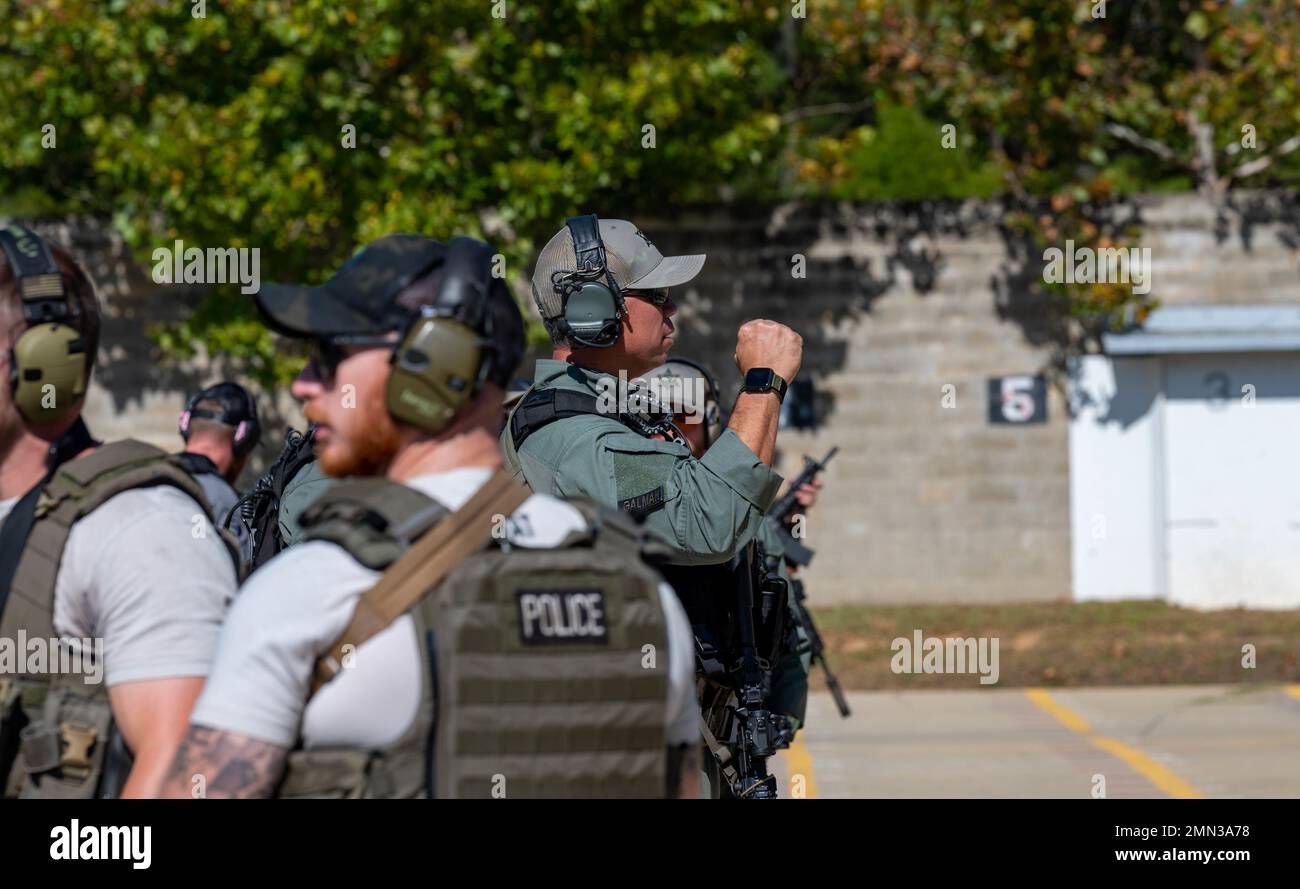 Charleston County Police Department Special Weapons and Tactics (SWAT) team member, Mark Galman ...