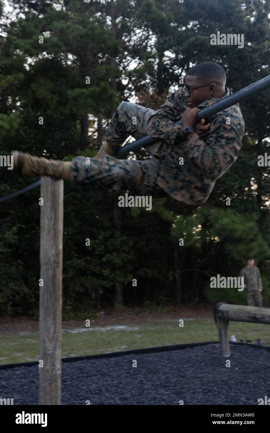 U.S. Marine Corps Cpl. Daquan Anderson, warehouse clerk, Marine Wing ...