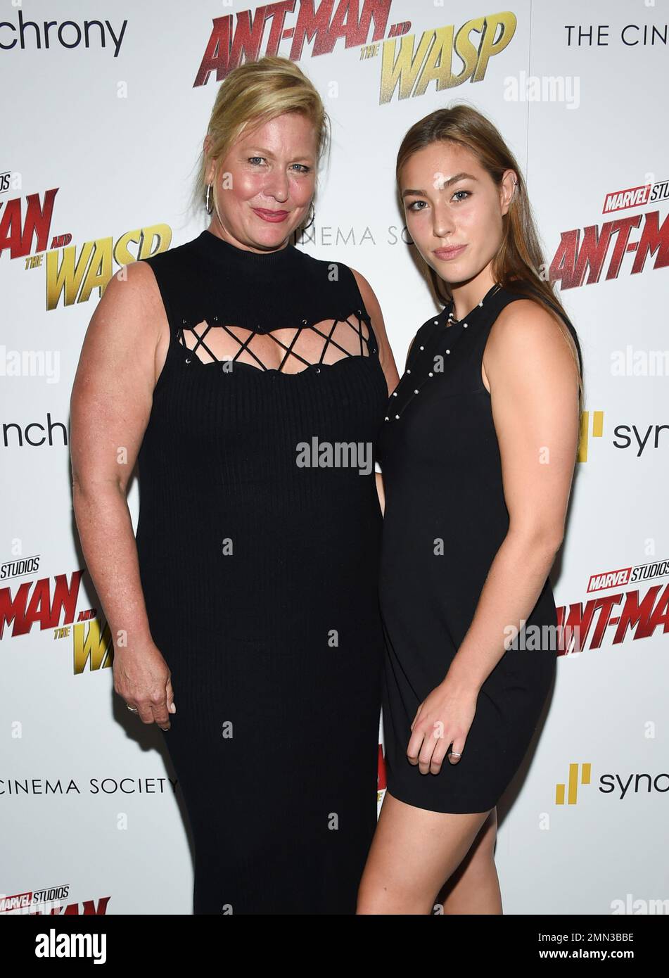 Model Emme, left, and daughter Toby Cole attend a special screening of ...