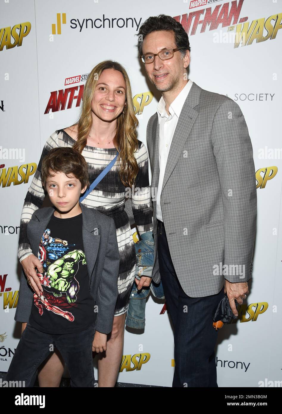 Ben Shenkman and his family attend a special screening of "Ant-Man and ...