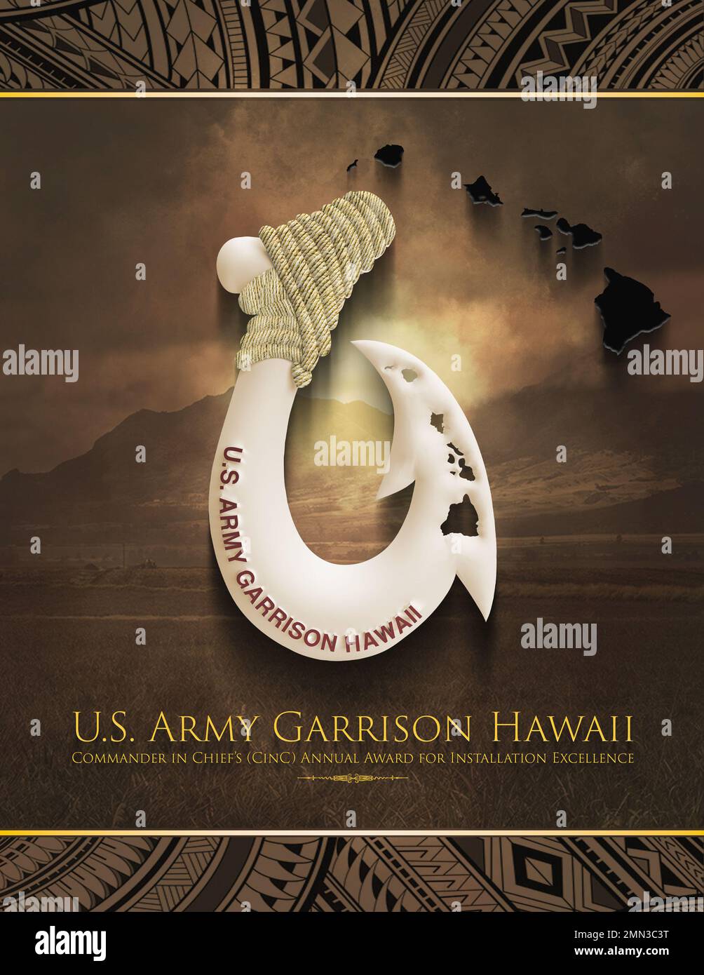 A coversheet design to be use for Best Garrison competition. image is ...