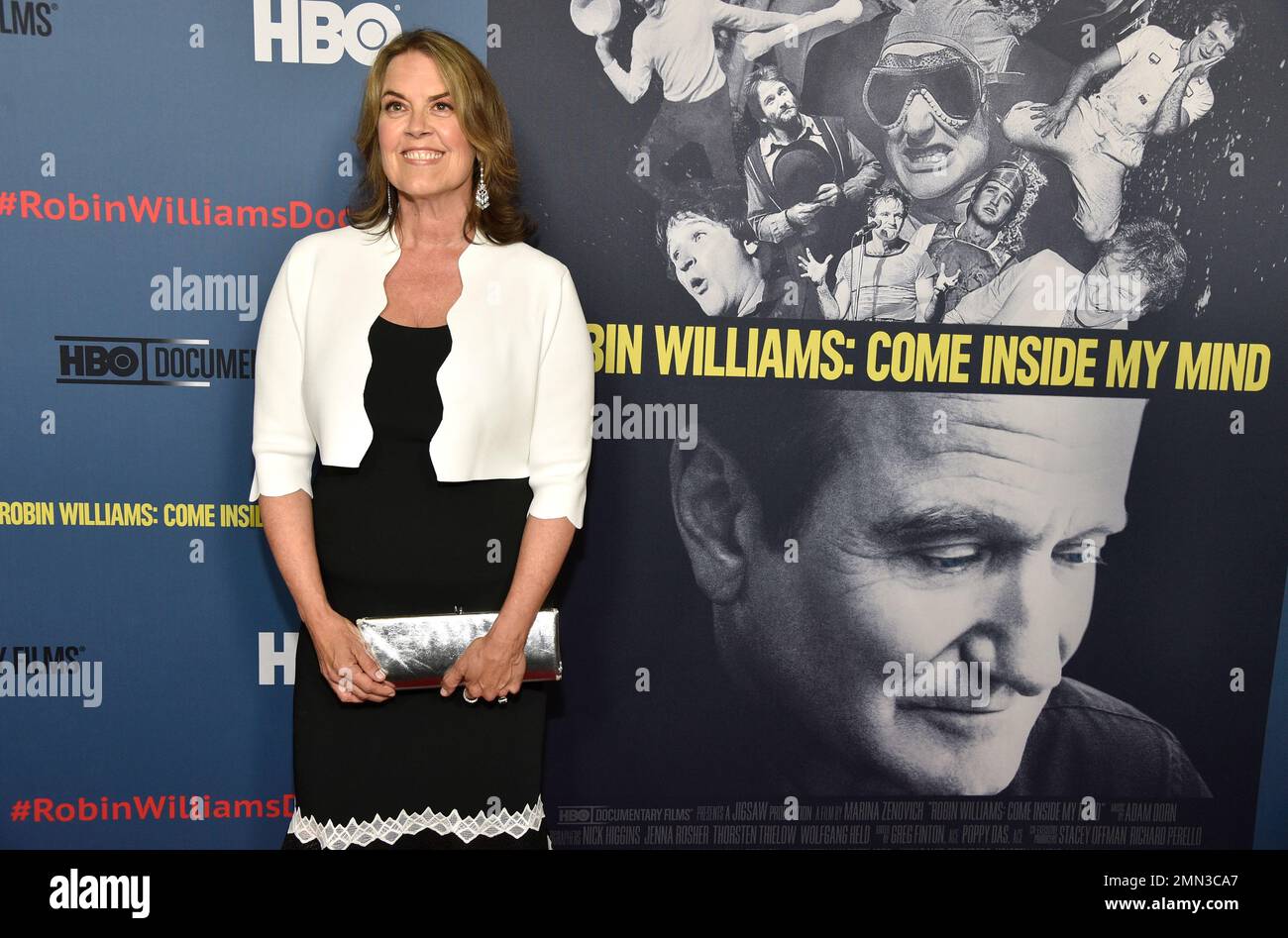 Director Marina Zenovich arrives at the Los Angeles premiere of "Robin ...