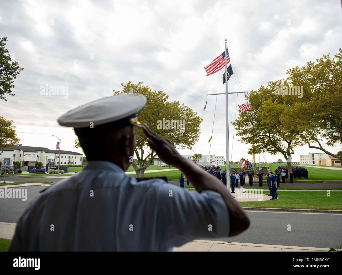 CAPE MAY, N.J. - Personnel at U.S. Coast Guard Training Center Cape May ...