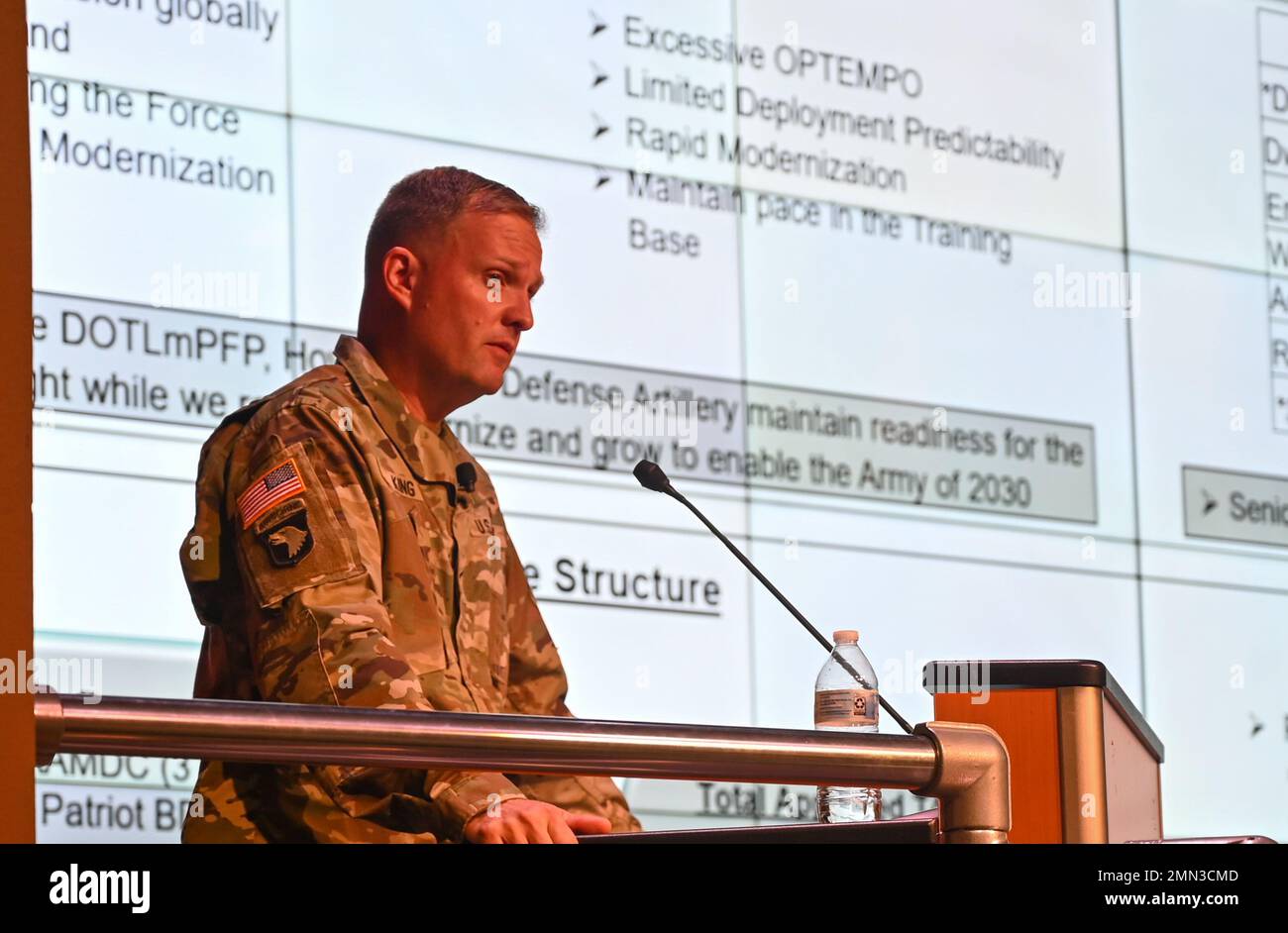 Chief of air defense artillery and commandant hi-res stock photography ...